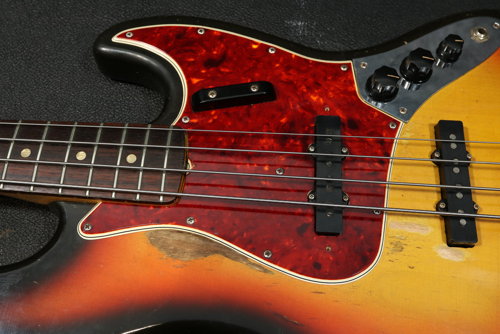 1965 Fender Jazz Bass, Sunburst – Andy Baxter Bass & Guitars