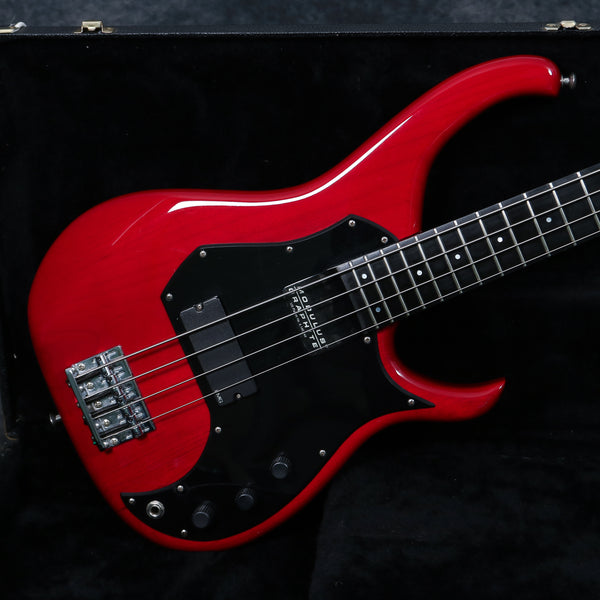 1992 Modulus M92 Bass, Trans-Red – Andy Baxter Bass & Guitars