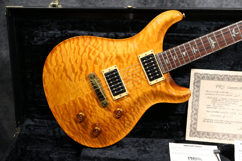 1997 PRS Artist Series III, Violin Amber, Near-Mint – Andy Baxter Bass ...