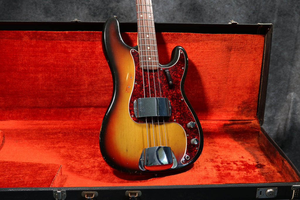 1971 Fender Precision Bass, Sunburst – Andy Baxter Bass & Guitars