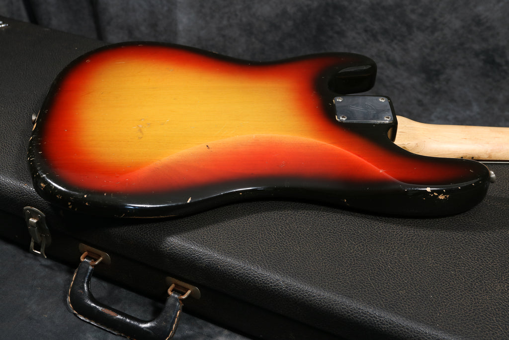 1971 Fender Precision Bass, Sunburst – Andy Baxter Bass & Guitars