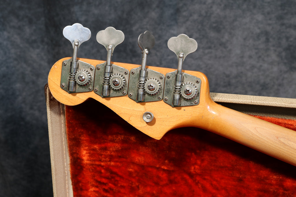 1963 Fender Jazz Bass, Sunburst – Andy Baxter Bass & Guitars