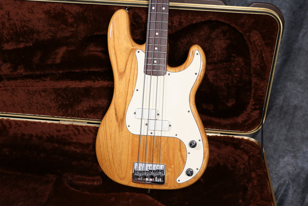 1983 Fender Elite Precision Bass I, Natural – Andy Baxter Bass & Guitars