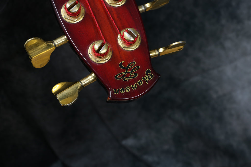 1982 Manson Merlin Bass Fretless - Mahogany Body – Andy Baxter Bass ...