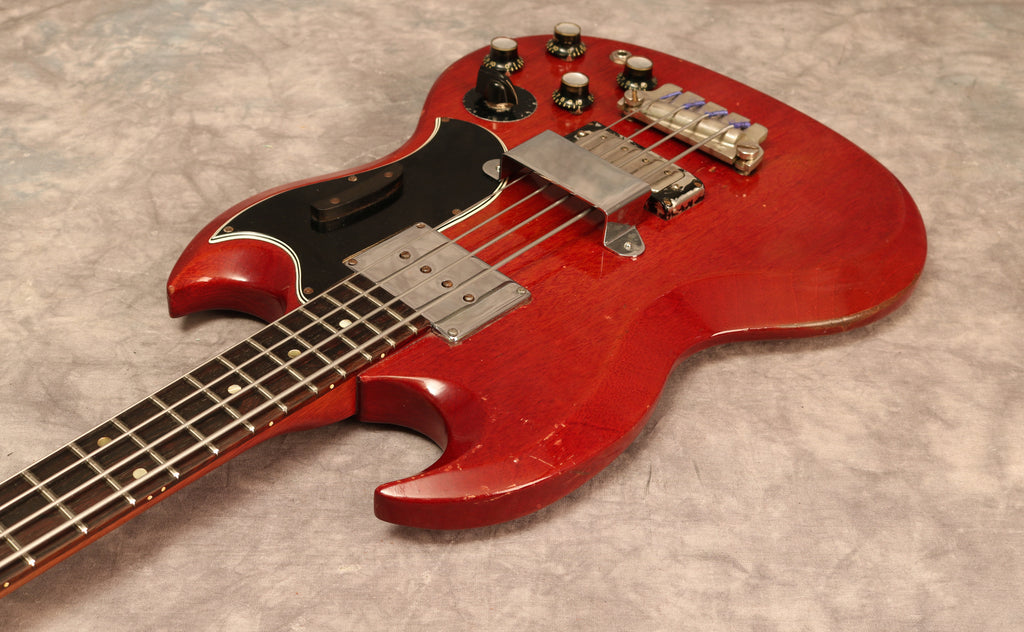 1964 Gibson EB3, Cherry – Andy Baxter Bass & Guitars
