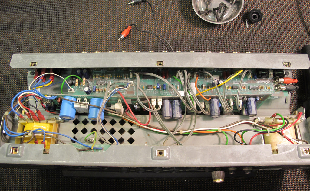 1997 Marshall JCM 600 Head – Andy Baxter Bass & Guitars
