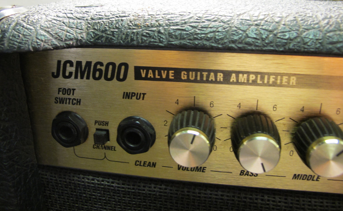 1997 Marshall JCM 600 Head – Andy Baxter Bass & Guitars