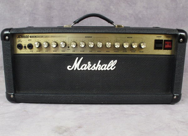 1997 Marshall JCM 600 Head – Andy Baxter Bass & Guitars