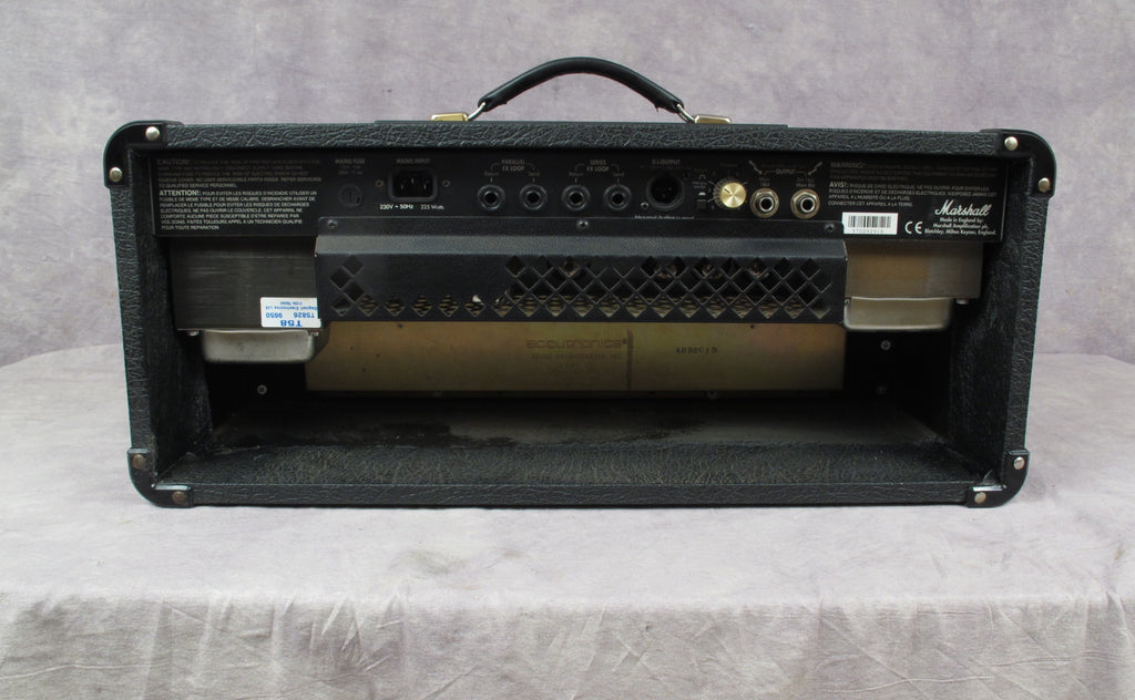 1997 Marshall JCM 600 Head – Andy Baxter Bass & Guitars