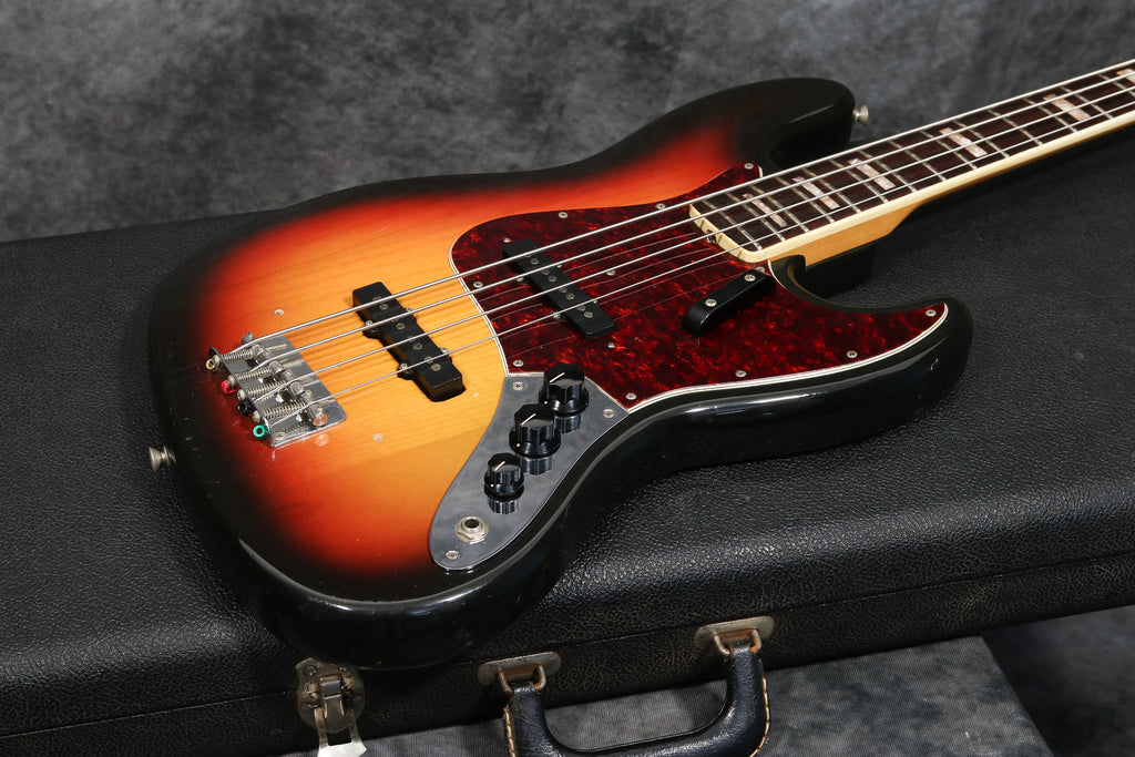 1968 Fender Jazz Bass, Sunburst – Andy Baxter Bass & Guitars
