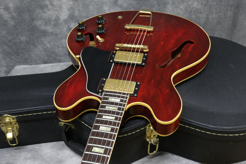 1971 Gibson ES-335 TDC, Cherry w/gold hardware – Andy Baxter Bass & Guitars