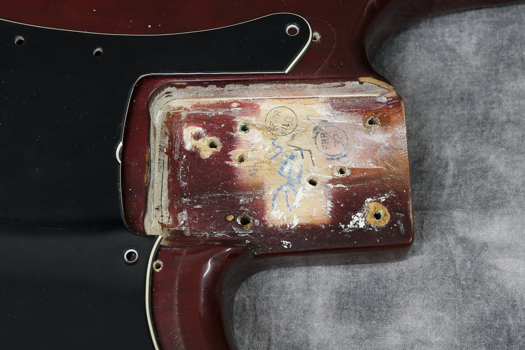 1978 Fender Precision Bass, Wine Red – Andy Baxter Bass & Guitars