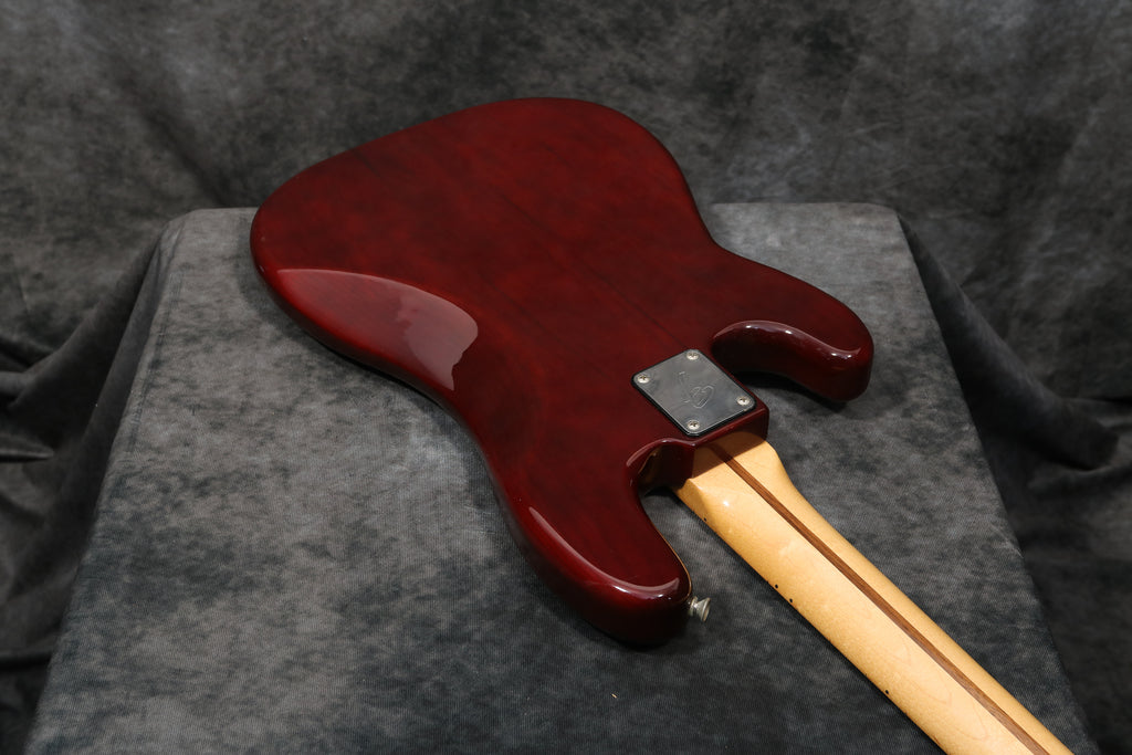 1978 Fender Precision Bass, Wine Red – Andy Baxter Bass & Guitars