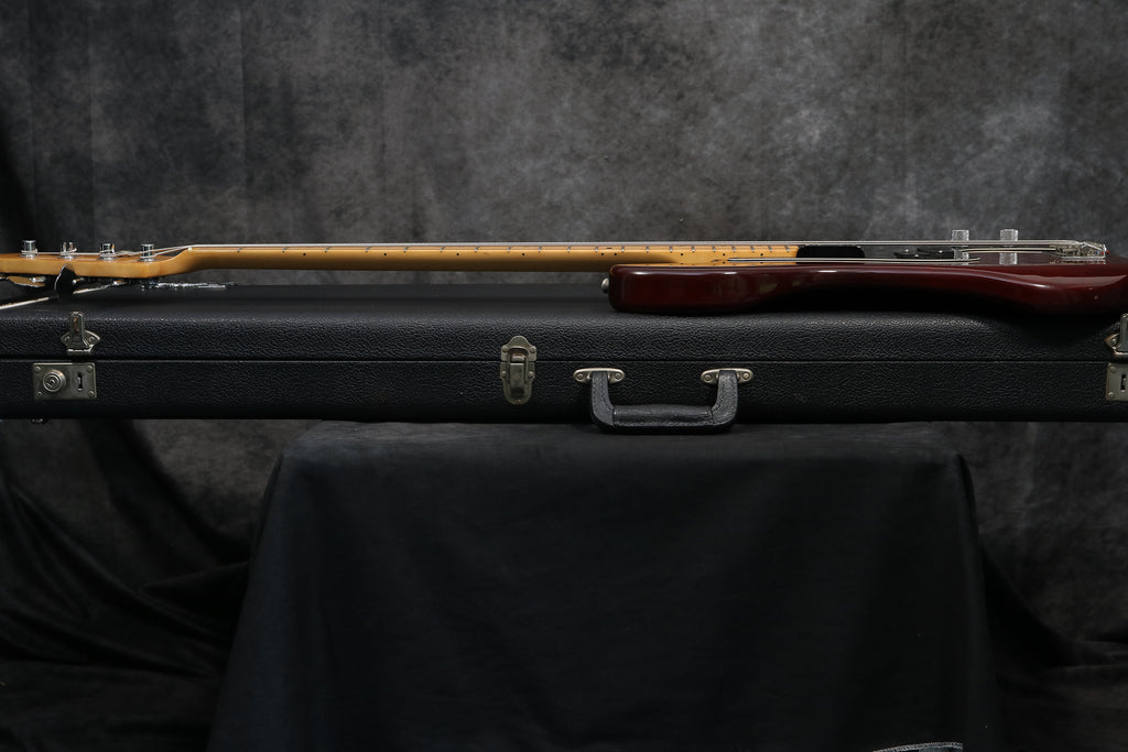 1978 Fender Precision Bass, Wine Red – Andy Baxter Bass & Guitars