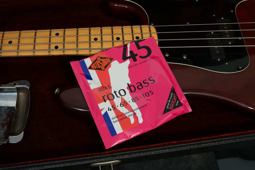 1978 Fender Precision Bass, Wine Red – Andy Baxter Bass & Guitars