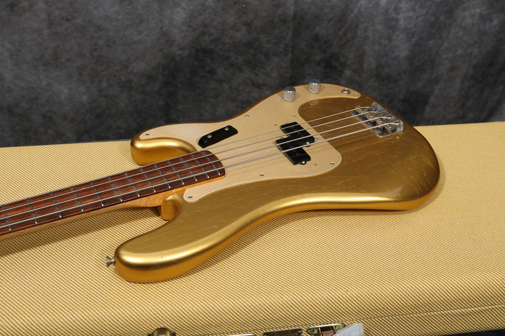 2018 Fender Custom Shop '59 Precision, Journeyman relic, Aztec Gold ...