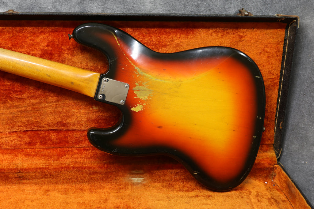 1965 Fender Jazz Bass, L Series, Sunburst – Andy Baxter Bass & Guitars