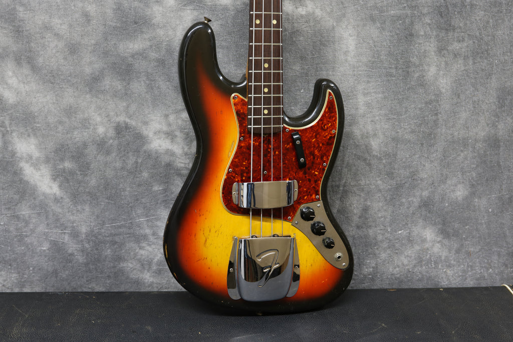1965 Fender Jazz Bass, L Series, Sunburst – Andy Baxter Bass & Guitars