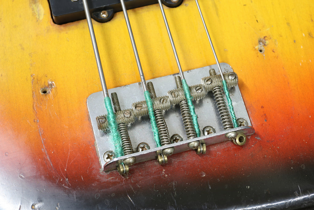 1965 Fender Jazz Bass, L Series, Sunburst – Andy Baxter Bass & Guitars