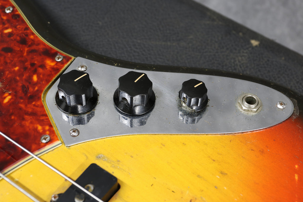 1965 Fender Jazz Bass, L Series, Sunburst – Andy Baxter Bass & Guitars