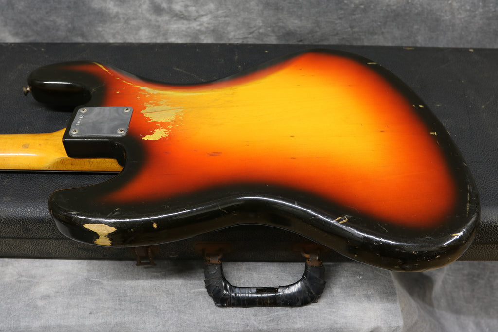 1965 Fender Jazz Bass, L Series, Sunburst – Andy Baxter Bass & Guitars