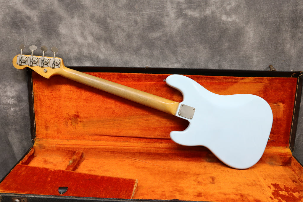 1964 Fender Precision Bass, Sonic Blue Refinish – Andy Baxter Bass ...