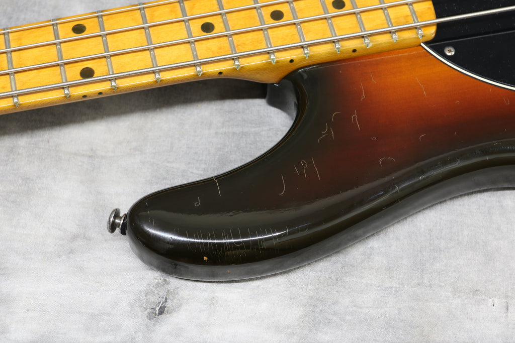 1978 Music Man Stingray, Sunburst – Andy Baxter Bass & Guitars