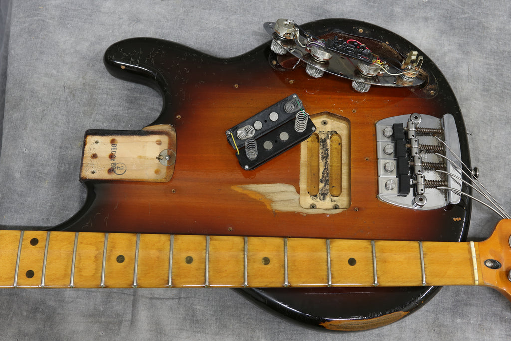 1978 Music Man Stingray, Sunburst – Andy Baxter Bass & Guitars