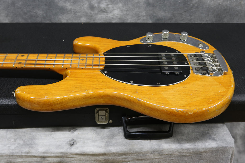 1977 Music Man Stingray, Natural – Andy Baxter Bass & Guitars