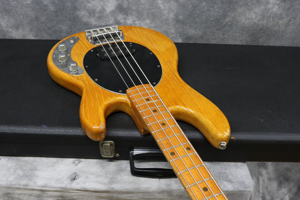 1977 Music Man Stingray, Natural – Andy Baxter Bass & Guitars