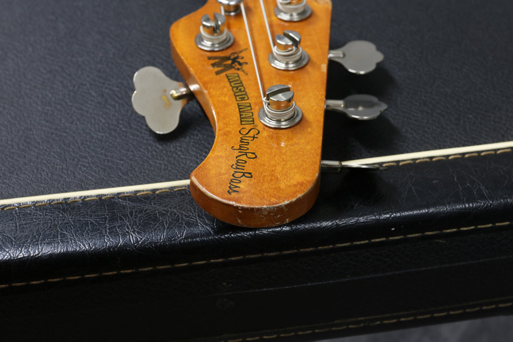 1977 Music Man Stingray, Natural – Andy Baxter Bass & Guitars