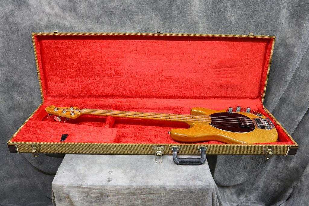 1978 Music Man Stingray, Natural – Andy Baxter Bass & Guitars