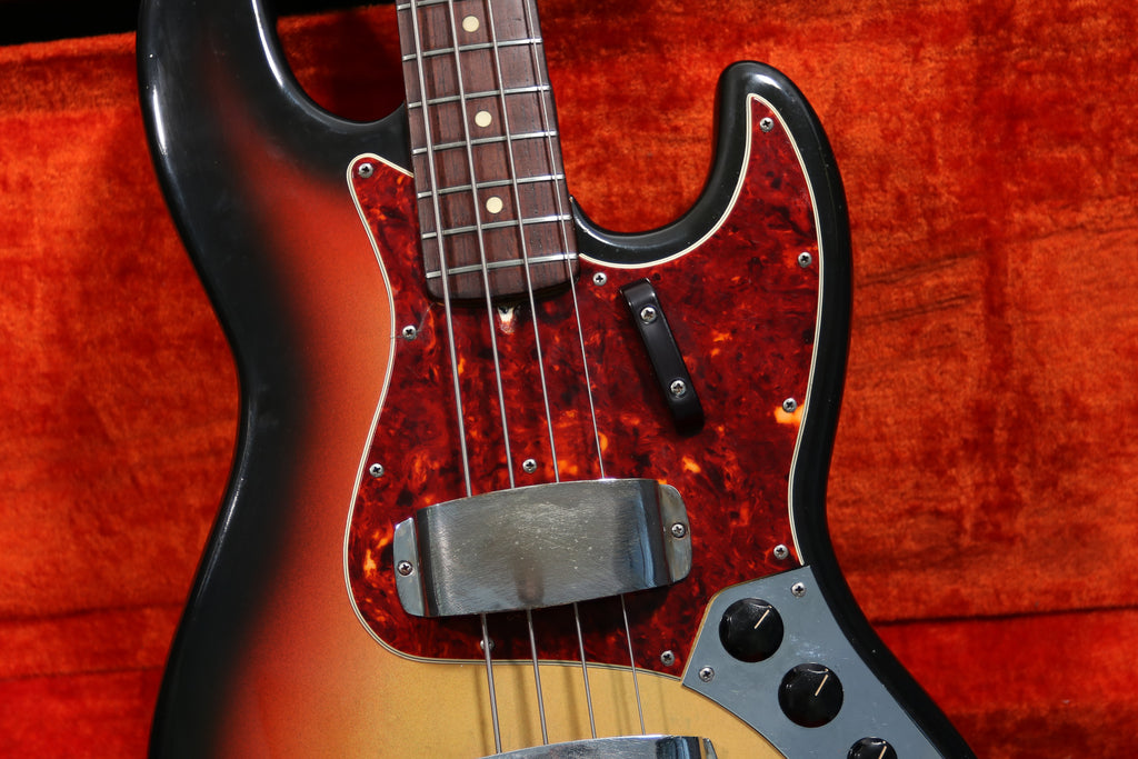 1965 Fender Jazz Bass, L Series, Sunburst Refinish – Andy Baxter Bass ...