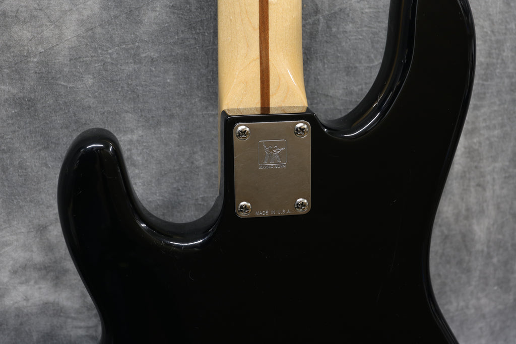 1983 Music Man Stingray, Black – Andy Baxter Bass & Guitars