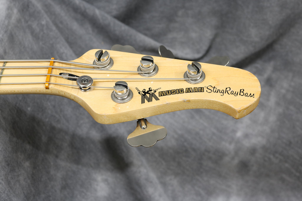 1983 Music Man Stingray, Black – Andy Baxter Bass & Guitars
