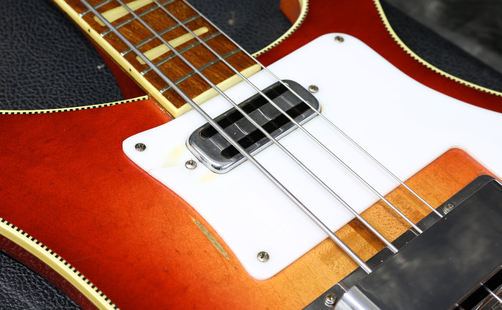1973 Rickenbacker 4001, Fireglo - Checkered Binding – Andy Baxter Bass ...