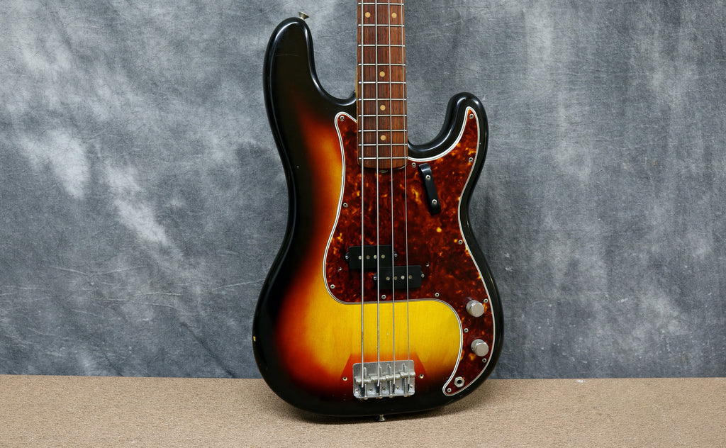 1962 Fender Precision, Sunburst – Andy Baxter Bass & Guitars