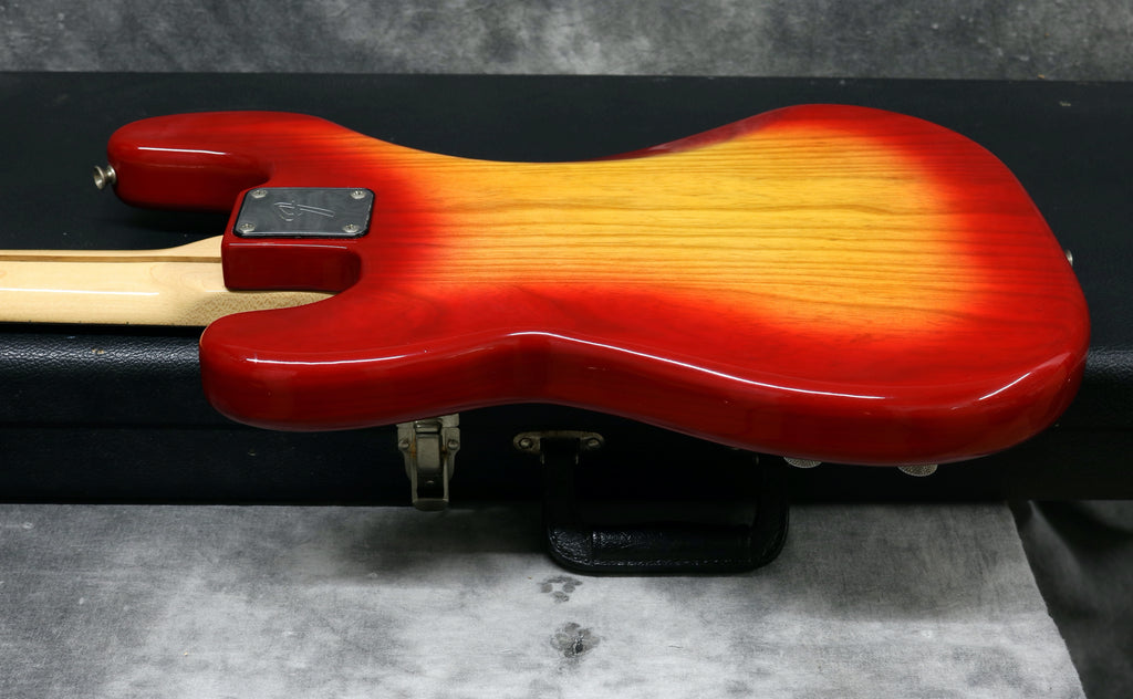 1981 Fender Precision, Cherry Sunburst – Andy Baxter Bass & Guitars