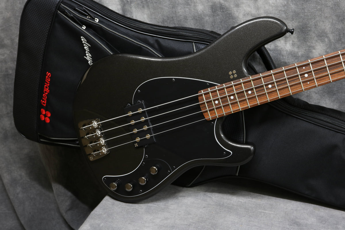 New Sandberg California Central 4S, Anthracite – Andy Baxter Bass & Guitars
