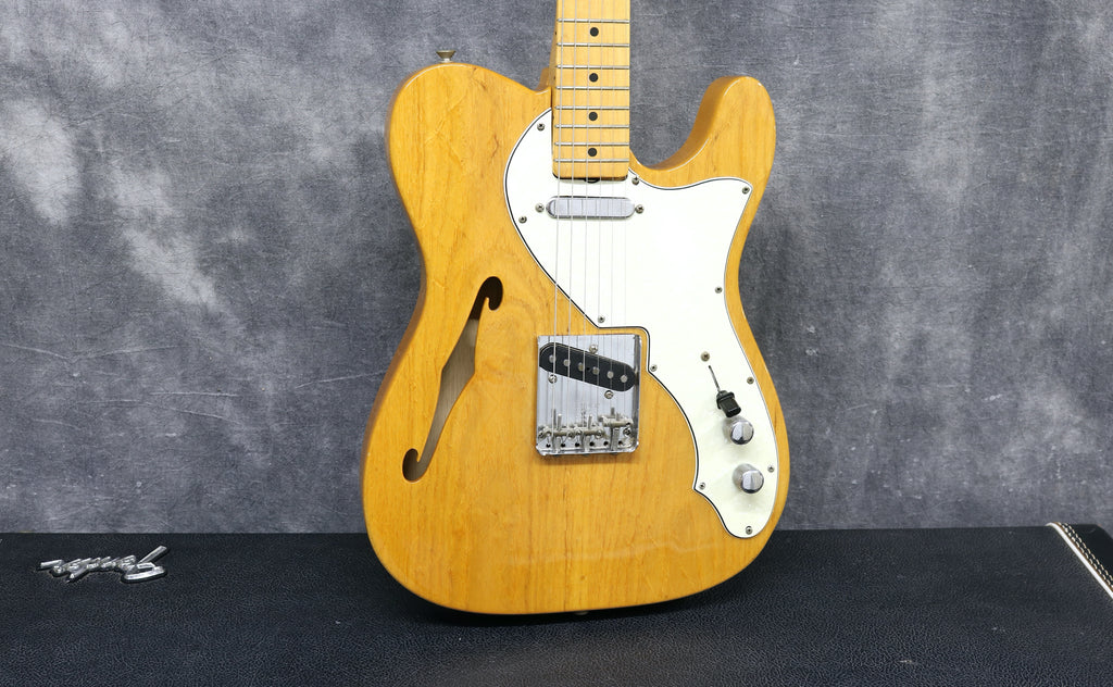 1968 Fender Telecaster Thinline, Natural, Ash Body – Andy Baxter Bass ...