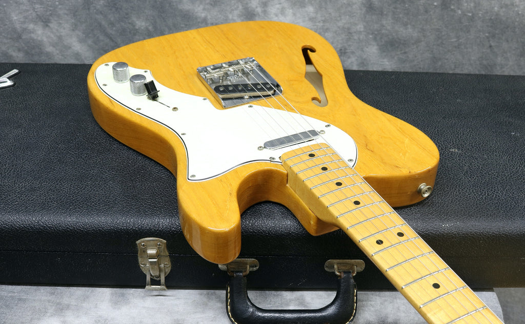 1968 Fender Telecaster Thinline, Natural, Ash Body – Andy Baxter Bass ...