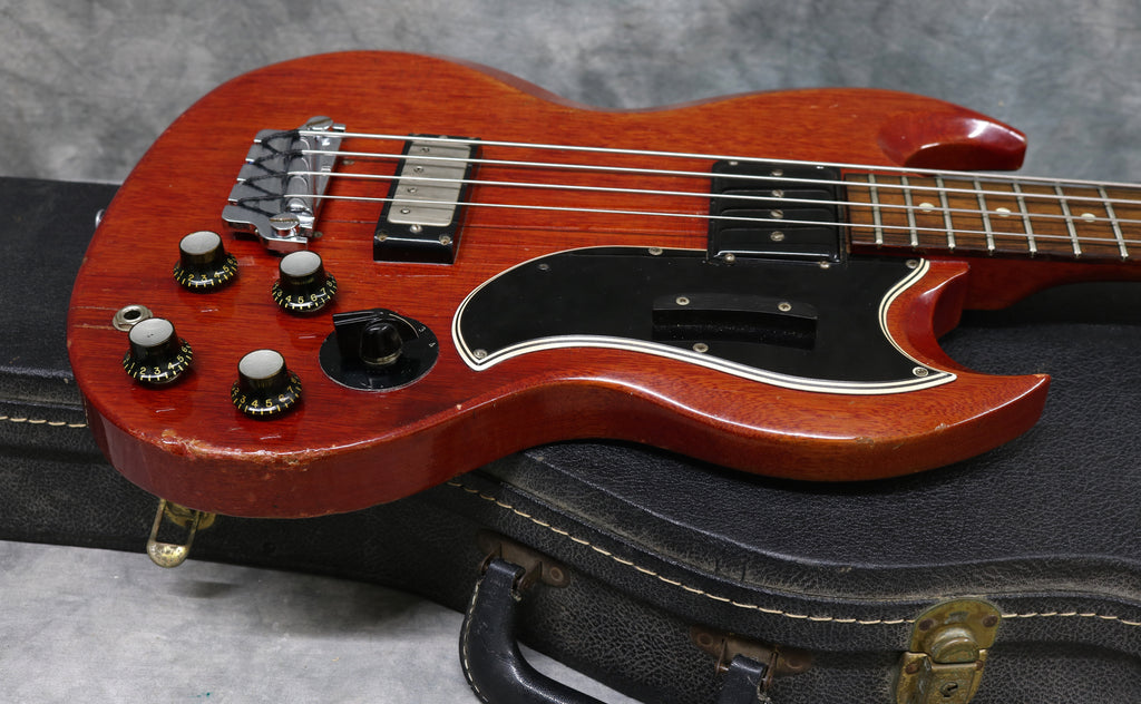 1961 Gibson EB3, Cherry – Andy Baxter Bass & Guitars