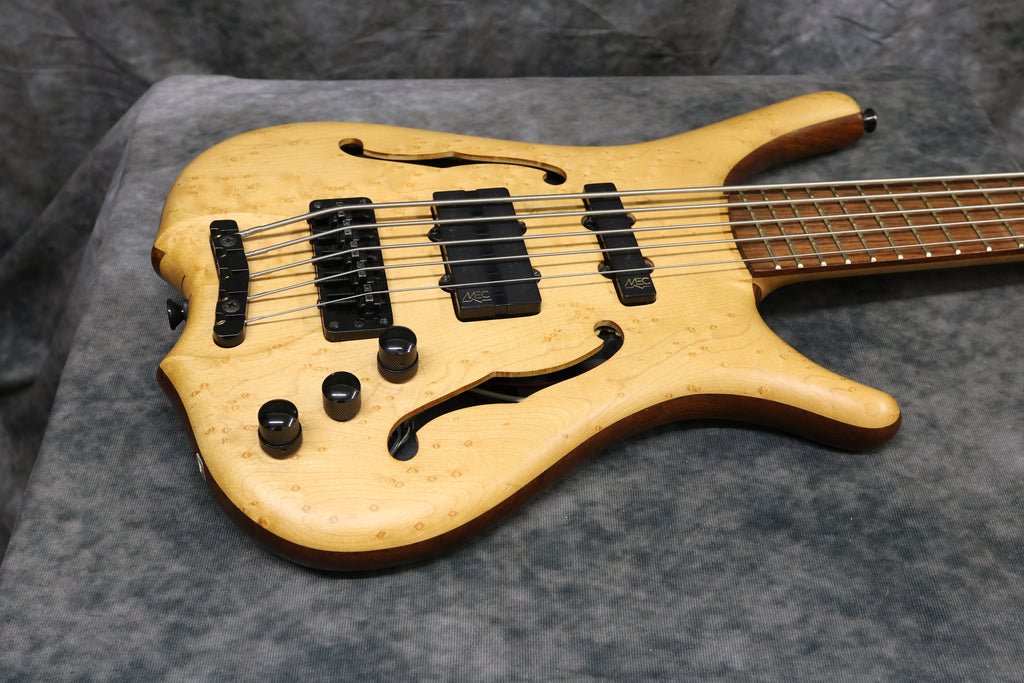 2000 Warwick Infinity NT5 - Birdseye – Andy Baxter Bass & Guitars