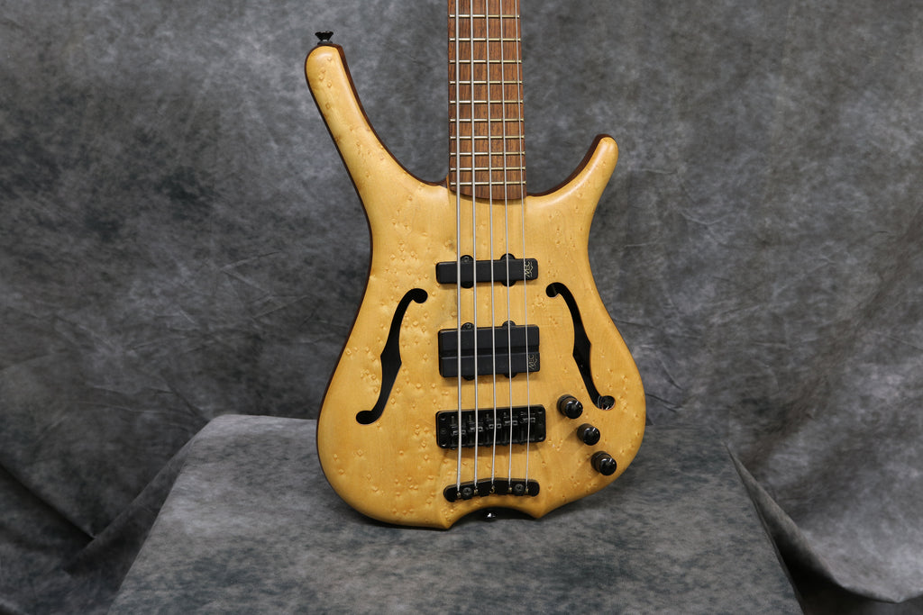 2000 Warwick Infinity NT5 - Birdseye – Andy Baxter Bass & Guitars