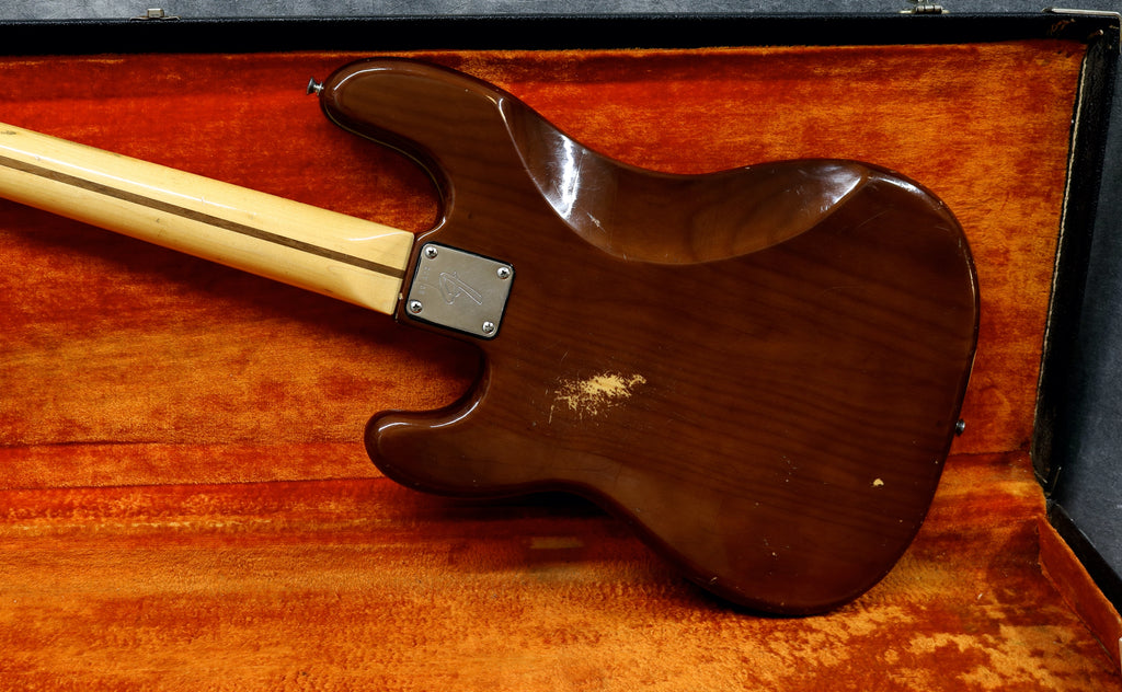 1975 Fender Precision Bass, Walnut – Andy Baxter Bass & Guitars