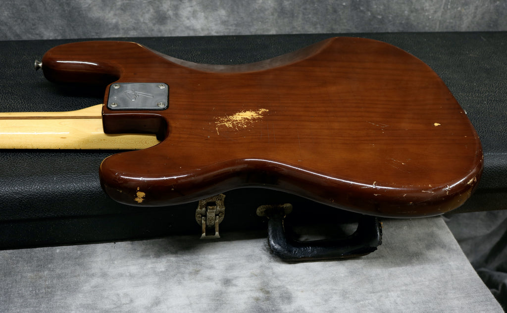 1975 Fender Precision Bass, Walnut – Andy Baxter Bass & Guitars