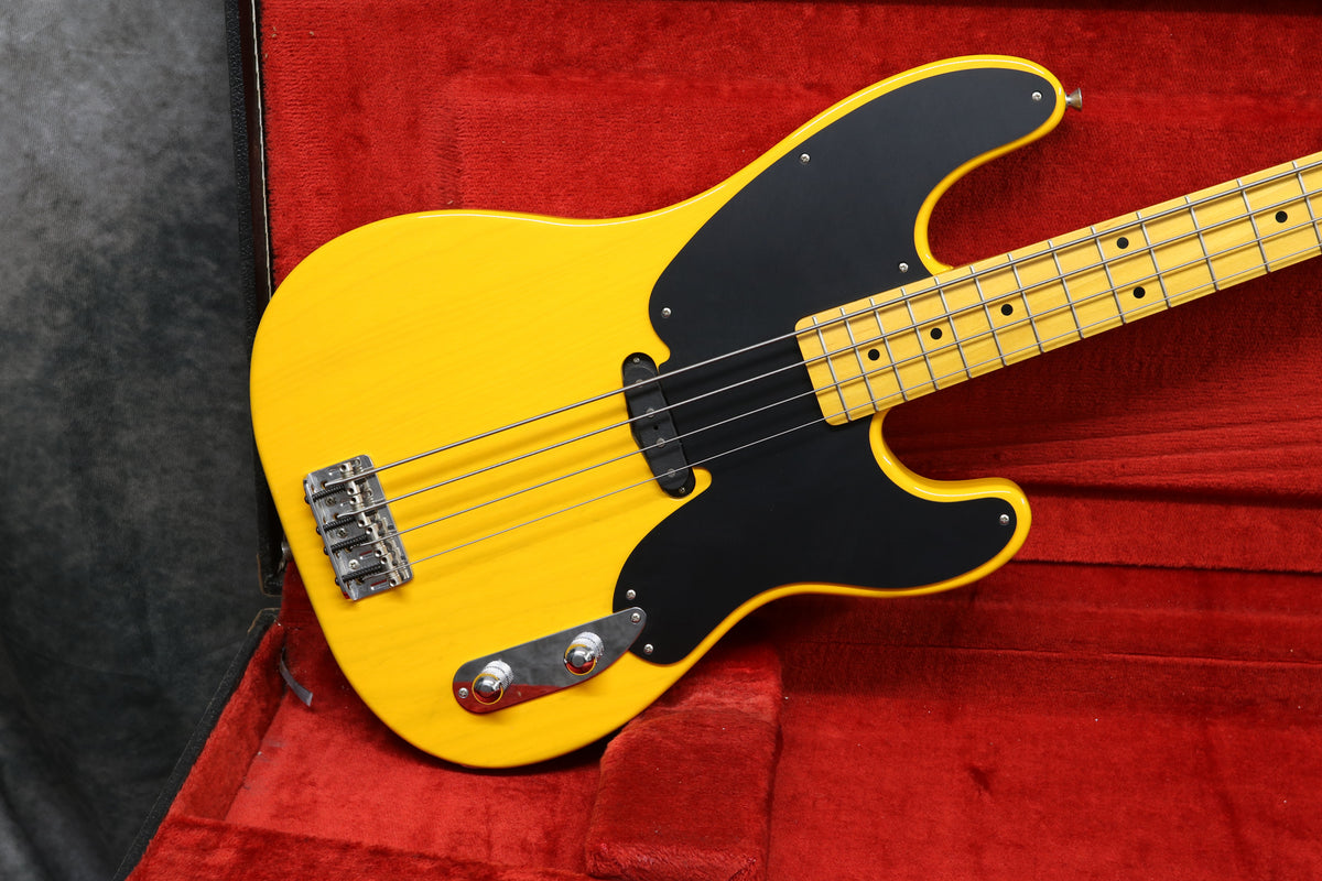2006-2008 Fender OPB-51 Precision Bass CIJ - Butterscotch Blonde – Andy ...