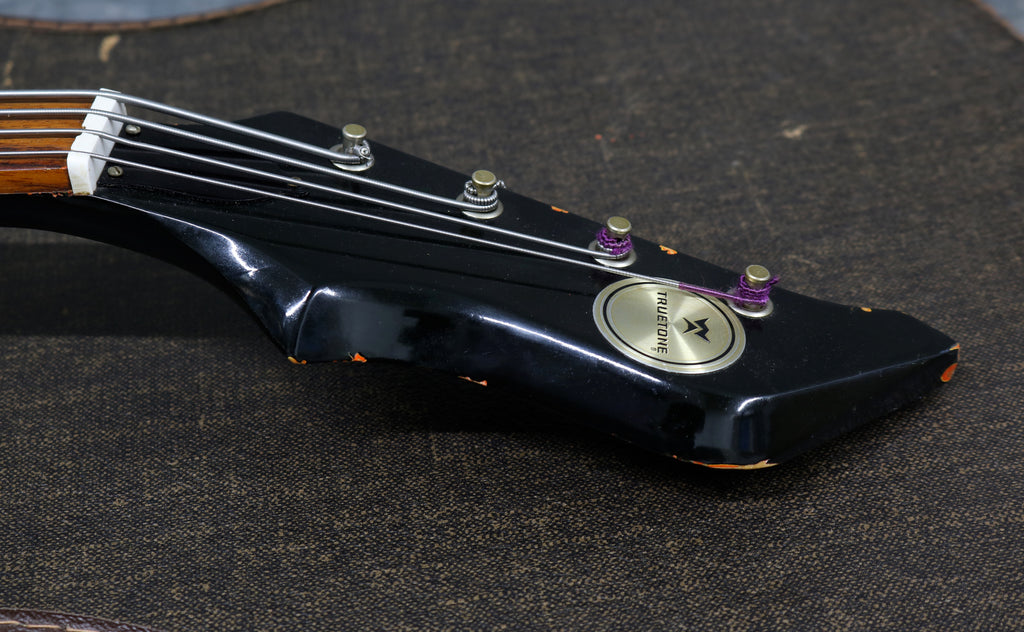 1966 Kay K592 Truetone Bass - Sunburst – Andy Baxter Bass & Guitars