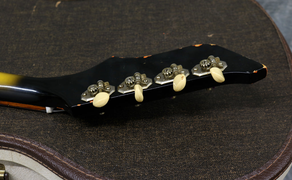 1966 Kay K592 Truetone Bass - Sunburst – Andy Baxter Bass & Guitars