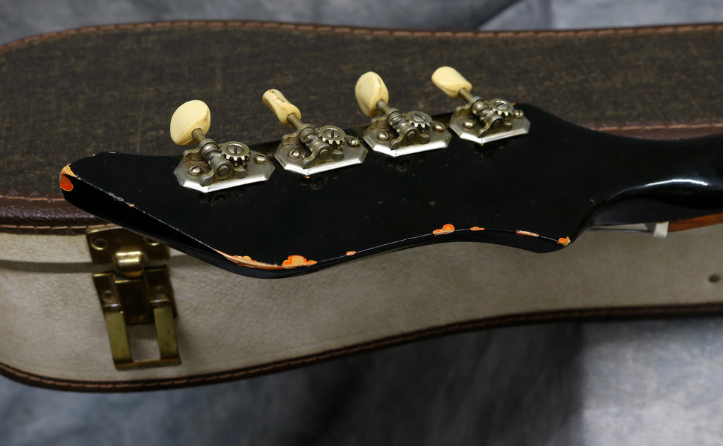 1966 Kay K592 Truetone Bass - Sunburst – Andy Baxter Bass & Guitars